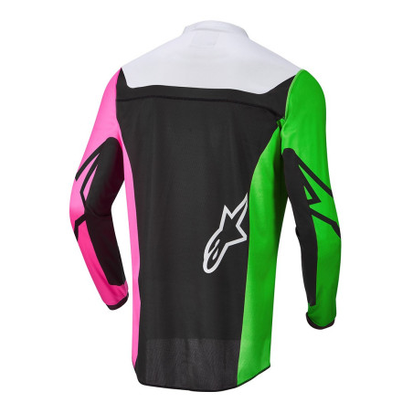 Polera de Niño Alpinestars Racer Compass 2022 (Verde)